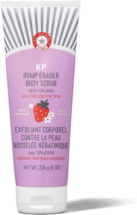 First Aid Beauty Kp Bump Eraser Exfoliating Body Scrub Exfoliator For
