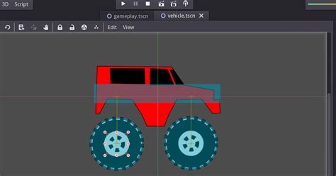Vehicle Physics Godot D