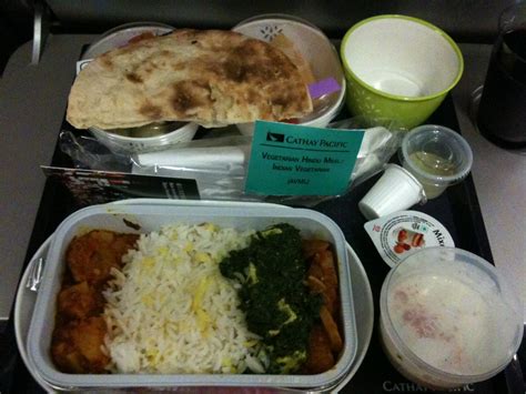 Hindu Meal Cathay Pacific