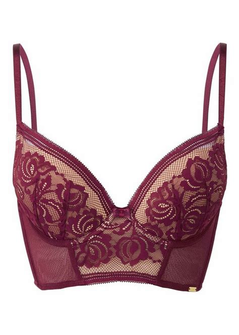 Gossard Longline Bh Encore Push Up Longline Bh Blacknatur Longline Bh
