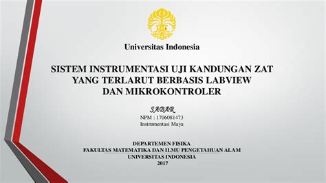 Ppt Sistem Akuisisi Data Berbasis Labview