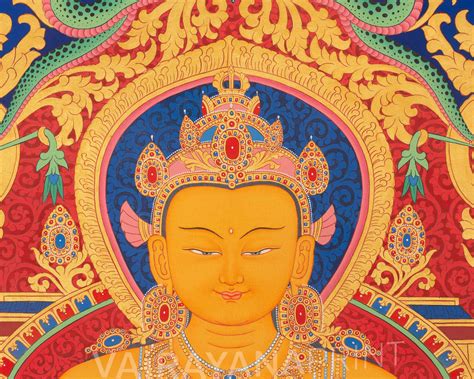 Buddha Ratnasambhava Giclee Print One Of Dhyani Eternal Self Born