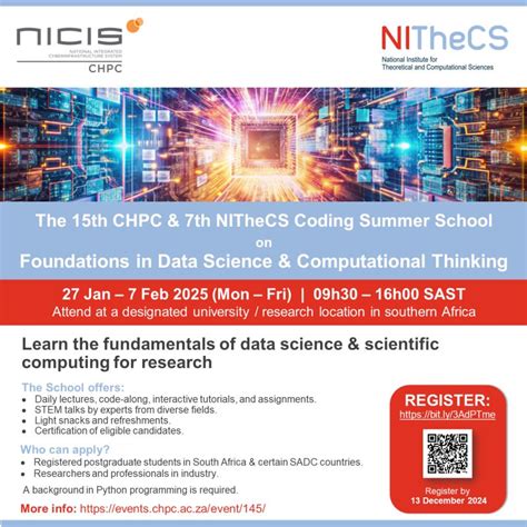 Renée Etsebeth Kotzé On Linkedin Coding Chpc Python Postgrad