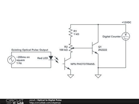 Optical To Digital Pulse Circuitlab