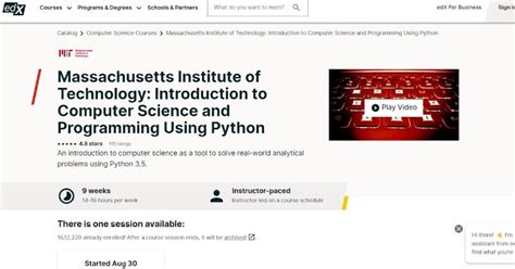 José Antonio Moreno Muñoz On Linkedin Introduction To Computer Science And Programming Using Python