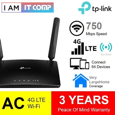 Tp Link New Archer Mr Ac Wireless Dual Band G Lte Wifi Sim Router