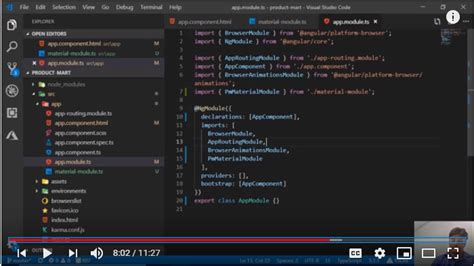 Installing Angular Material Component Modules Demo Rupesh Tiwari Founder Of Fullstack Master