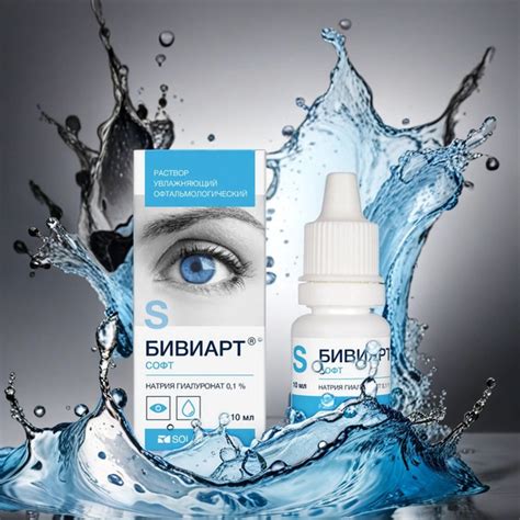 Увлажняющие капли для глаз Бивиарт Софт 10 мл купить с доставкой по