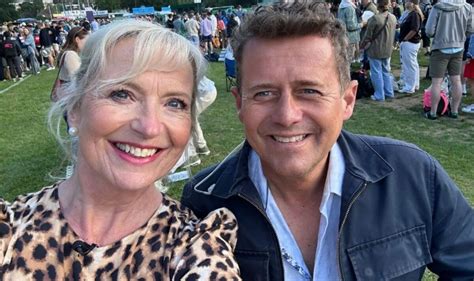 Carol Kirkwood Wows At Wimbledon As She Poses With Bbc Breakfast Co