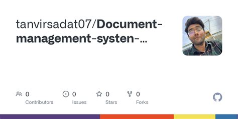 github tanvirsadat07 document management systen using django and python