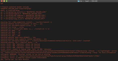 mac ios pod install error fix jysblog