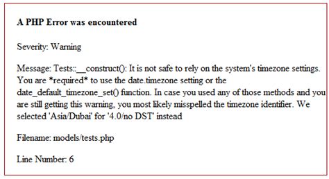 Php Timezone Settings Problem In Codeigniter Stack Overflow