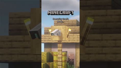MINECRAFT Security Cameras Security Craft Mod
