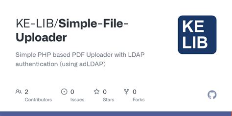 Github Ke Libsimple File Uploader Simple Php Based Pdf Uploader