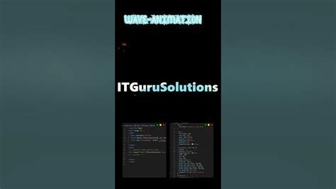 🌊 Stunning Wave Animation With Html Css And Javascript Smooth Motion Effects Itgurusolutions