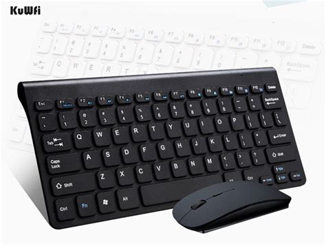 24ghz Wireless Keyboard With Cover With Mouse Mic Grandado