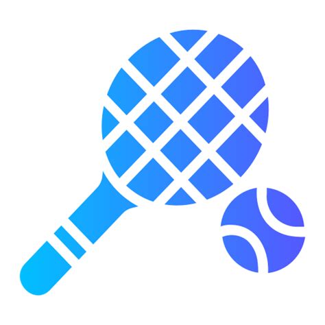 Racket Generic Flat Gradient Icon