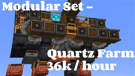 Modular Set Quartz Farm Createmod