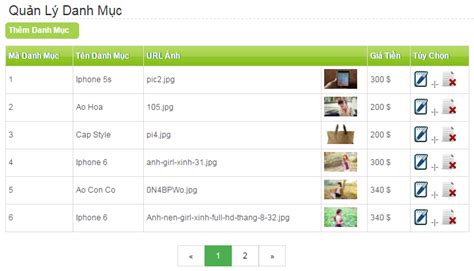 JSP Servlet Phân trang sản phẩm hiển thị có Next Previous với JPA Entity Database Thế Giới Giải Mã