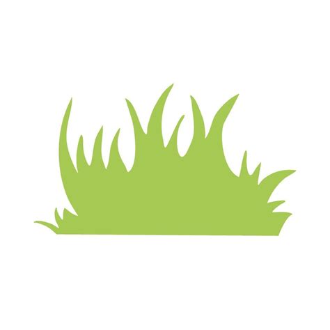 Fresh Green Grass Clump Adds A Touch Of Nature To Any Design Perfect