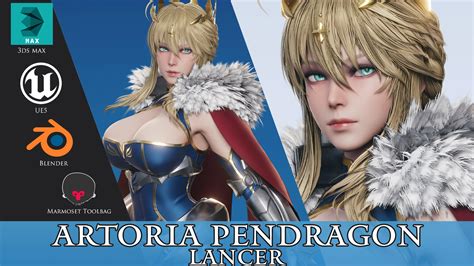 Ryan Reos Artoria Pendragon Lancer Game Ready