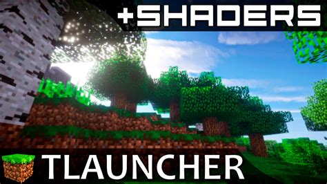 TLauncher Como Instalar SHADERS PIRATA ORIGINAL YouTube
