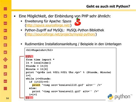 Ppt Dynamische Webseiten Mit Php Und Python Powerpoint Presentation