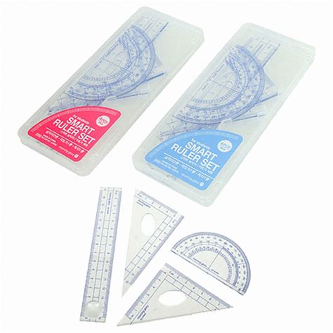 모닝글로리 2000 스마트 삼각자 각도기 세트 [1개] 에누리 가격비교