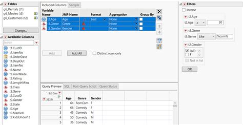 Build A Sql Query