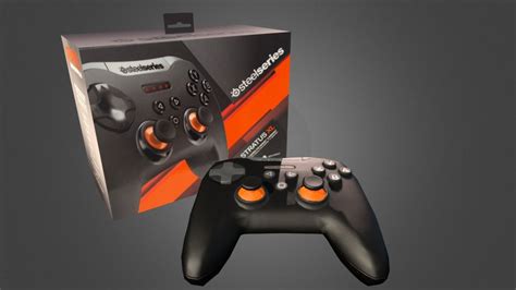 Steelseries Gamepad Stratus Xl 3d Model By Cordy 51012e4 Sketchfab