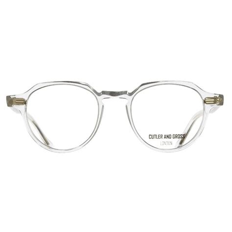 Cutler And Gross 1313 Round Optical Glasses Small Crystal Luxury Cutler And Gross Eyewear