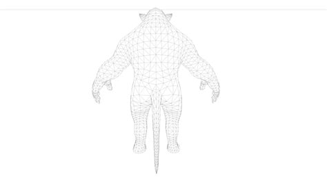 3d Mutant Model Turbosquid 2237493