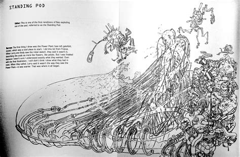 Geoff Darrows Insanely Detailed Matrix Production Art Rmatrix