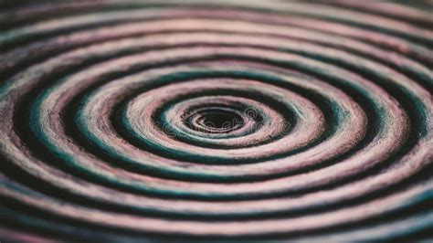 Hypnotic Depth In Circular Patterns Stock Illustration Illustration Of Design Green 328529115