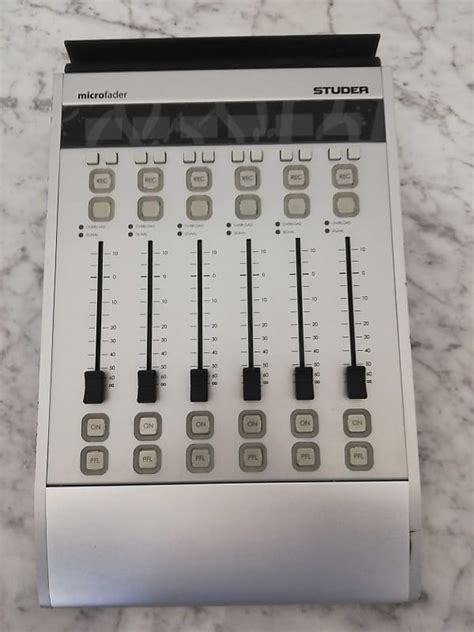 Studer Micro Fader Controller Digital Audio Broadcast Fader Reverb