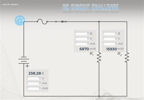 Solved Solve The Parallel Circuit With Only The Given Chegg Com