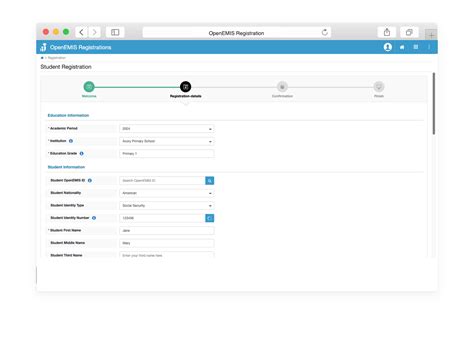 OpenEMIS Registrations OpenEMIS