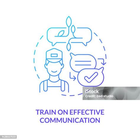 효과적인 커뮤니케이션 파란색 그라디언트 개념 아이콘에 대한 학습 개념에 대한 스톡 벡터 아트 및 기타 이미지 개념 건강에 좋지 않은 음식 경영자 Istock