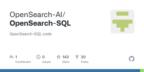 Opensearch Sqlreadmezhmd At Main · Opensearch Aiopensearch Sql · Github