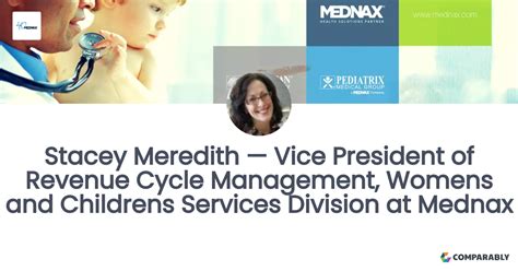 Stacey Meredith — Vice President Of Revenue Cycle Management Womens