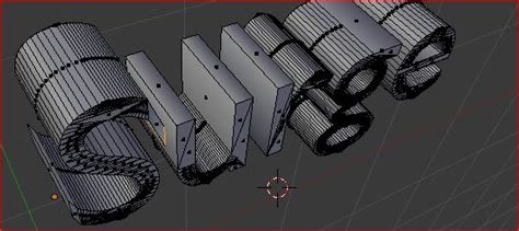 Text To Mesh Blender