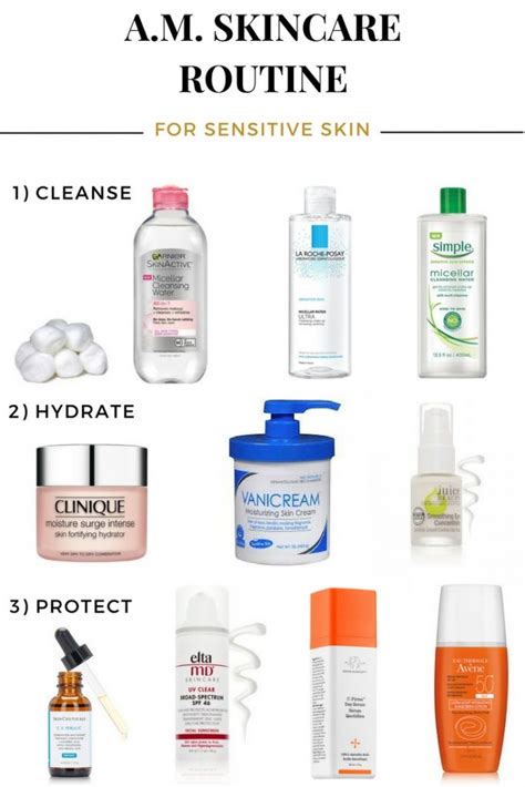 Morning Skincare Routine For Sensitive Skin