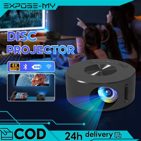 EXPOSE Mini Projector FHD Portable Projector Bluetooth For Phone Shopee Malaysia