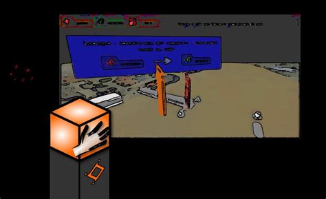 Schematic View Of A User Performing 3D Manipulations Tasks With The