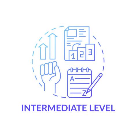 Intermediate Icon Illustrations Royalty Free Vector Graphics And Clip Art Istock