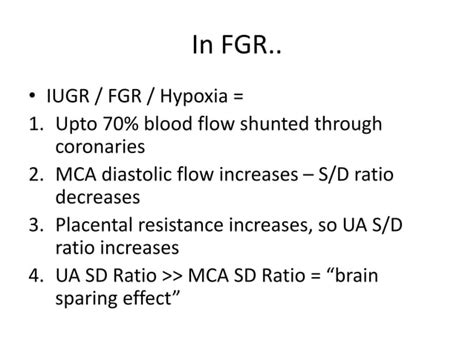 Antenatal Doppler And Cerebroplacental Ratio Pptx Ppt