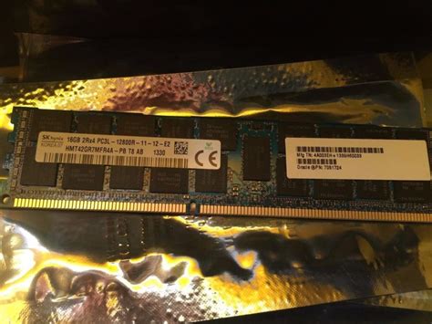 Refurbished Sun Oracle 7051724 16gb Dimm For Netra T4 1 Netra T4 2 Sparc T5 1b