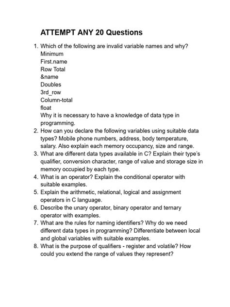 Ch3 Assignment Pdf Data Type Variable Computer Science