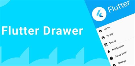 Le Widget Drawer Dans Flutter Apcpedagogie
