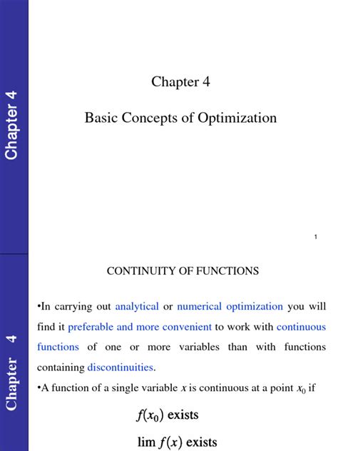 Chapter 4 Pdf Mathematical Optimization Function Mathematics